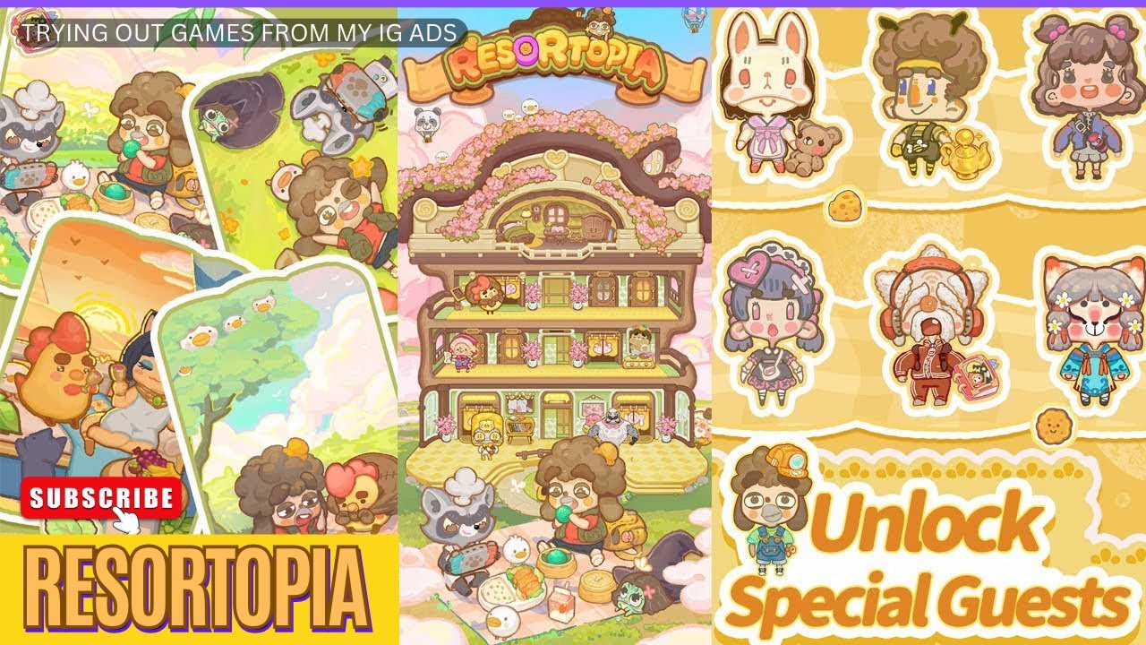 Resortopia Gameplay - YouTube
