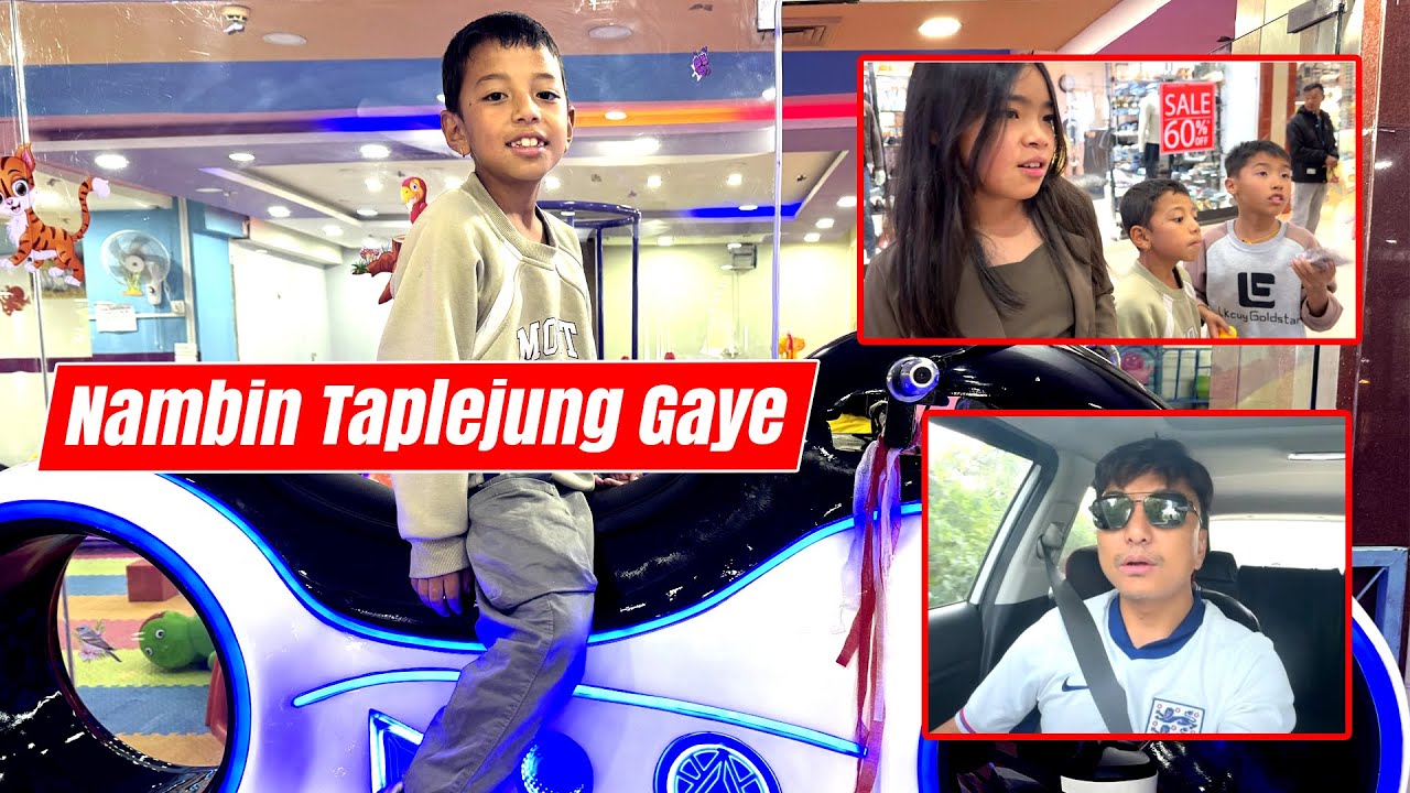नामबिन आमा र बाजे,बोजुको घर लागे ॥ Nambin off to Taplejung - YouTube