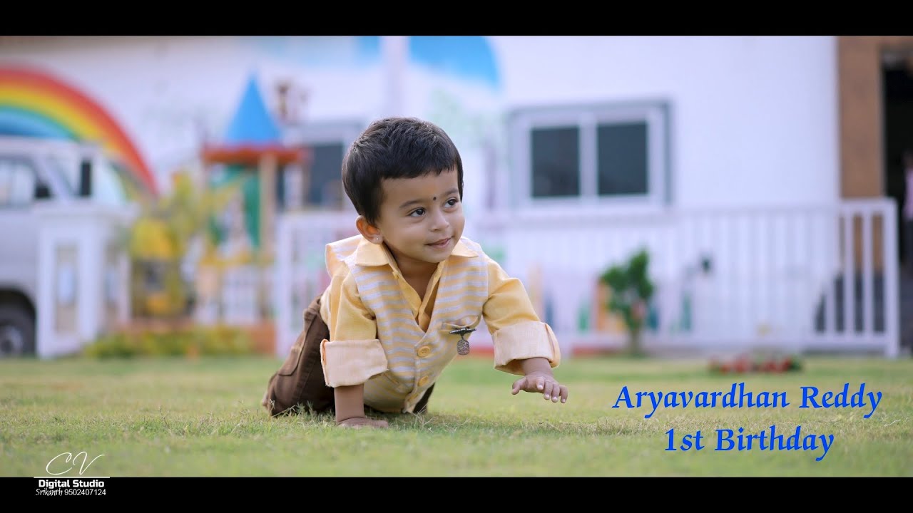 Aryavardhan Reddy|| 1st Birthday || 2024 || Promo - YouTube