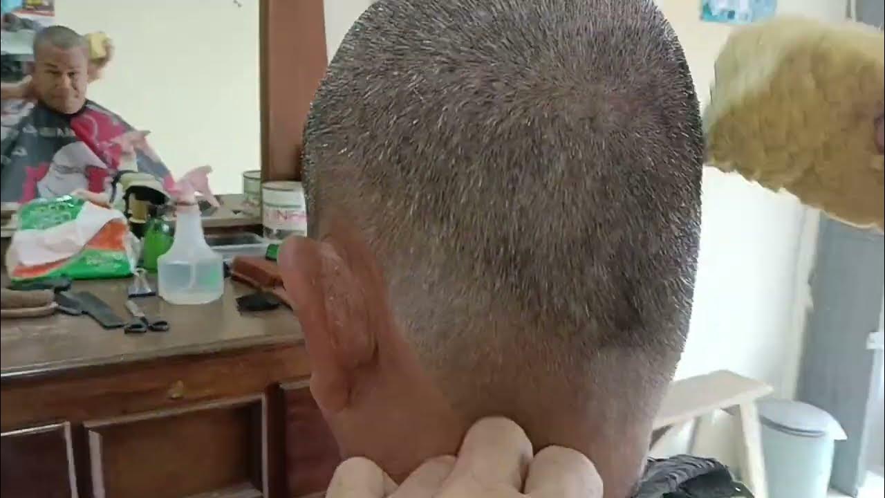 POTONG BOTAK PLONTOS,, PAKAI CARA TERMUDAH - YouTube