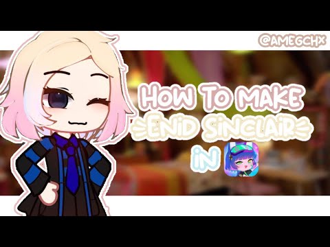 How To Make Enid Sinclair In Gacha Club • - YouTube