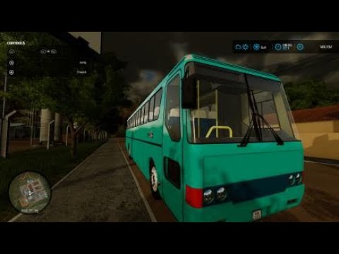 Farming Simulator 22 Bus Drive - YouTube