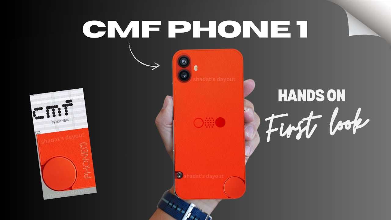 CMF Phone 1 First Look: Release Date, Specs, Rumors or Leaked - YouTube