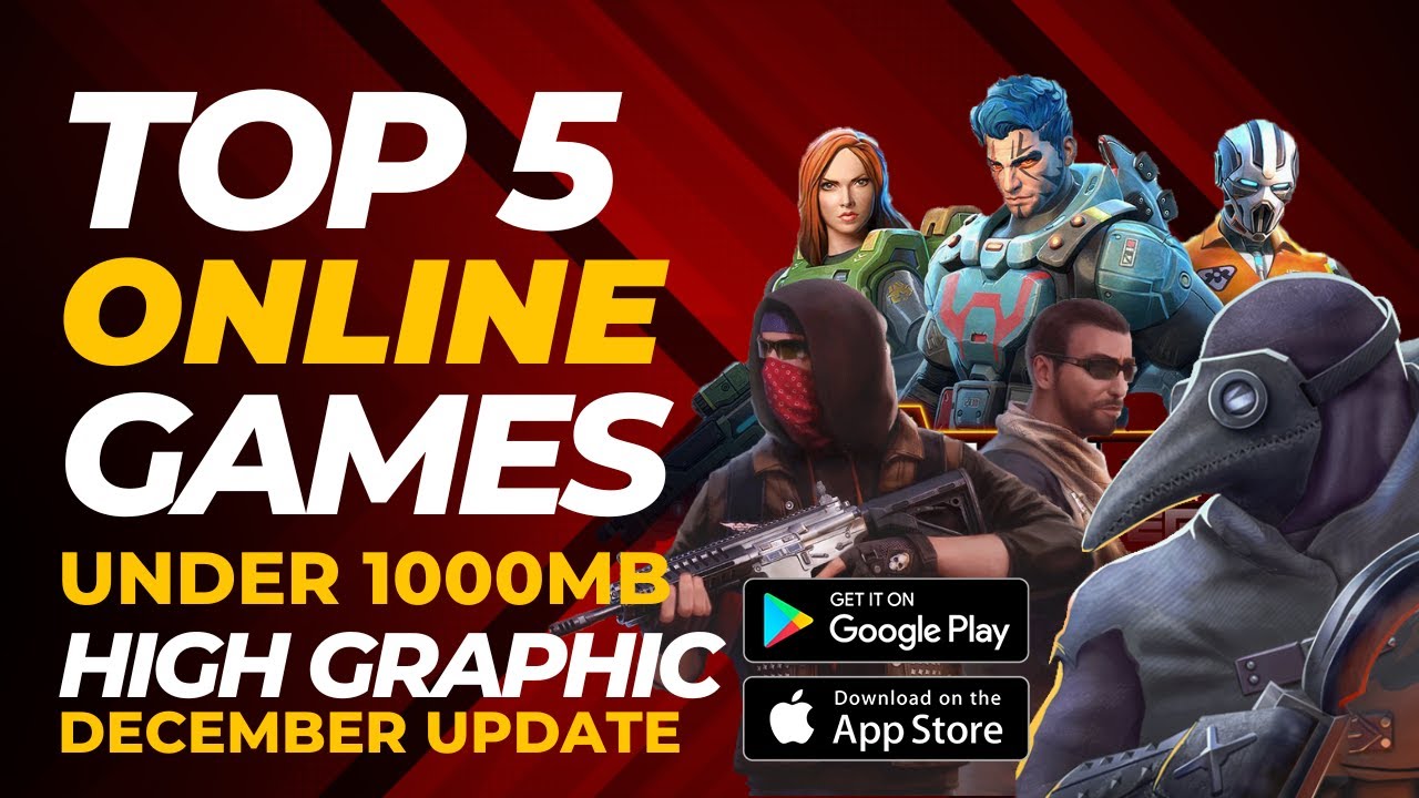 Top 5 New Online Games High Graphic For Android And IOS - YouTube