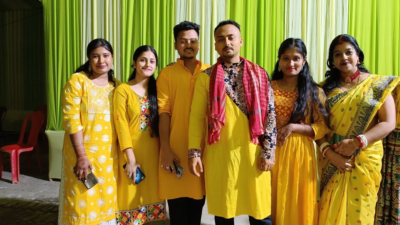 My wedding haldi rasam party ⚡🤞⚡. Like and 🙏subscribe - YouTube