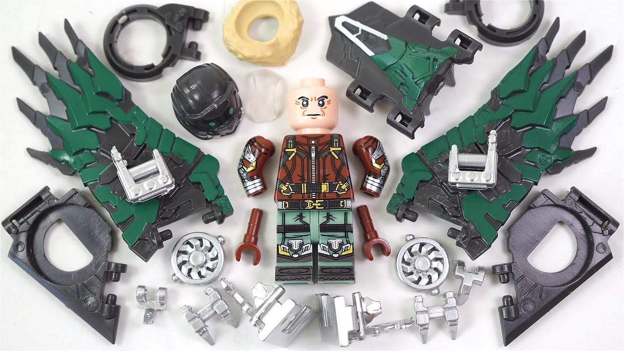 LEGO Spider-Man Homecoming Vulture's Wings | Vulture's Exo-Suit ...