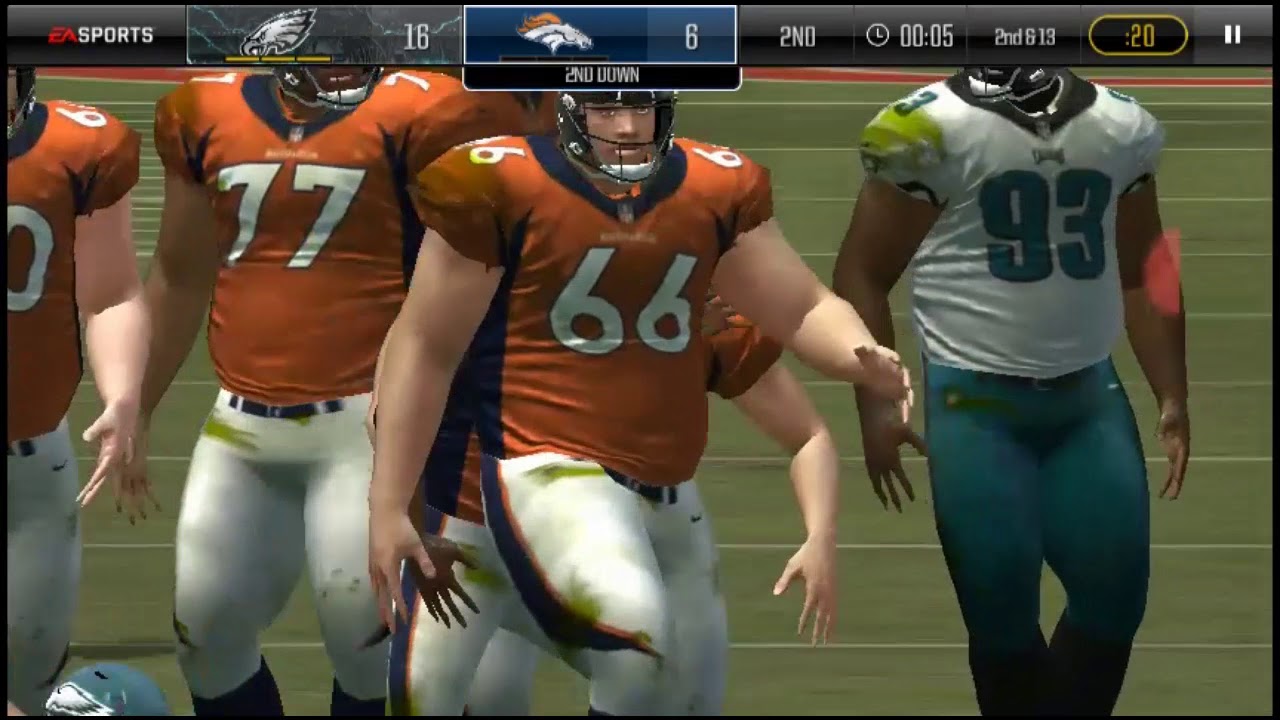 Madden Overdrive Gameplay(To many Fumbles)! - YouTube
