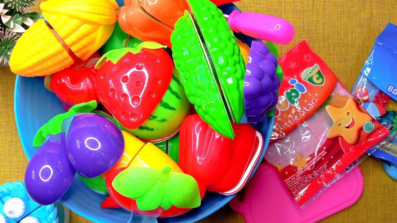 Satisfying Hellokitty Food Play Relax | Conjure fruit into jelly - YouTube