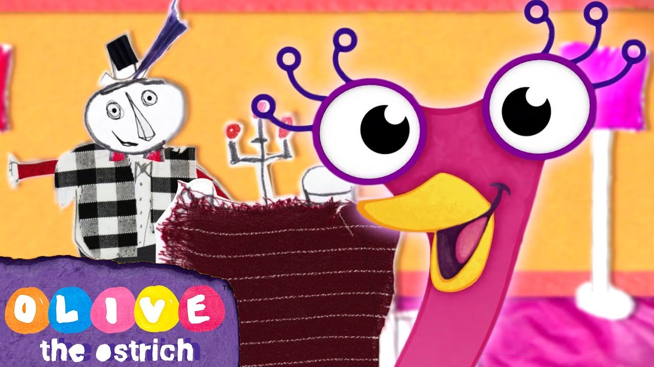 Olive the Ostrich - Olive Becomes a Waitress | Full Episodes - YouTube