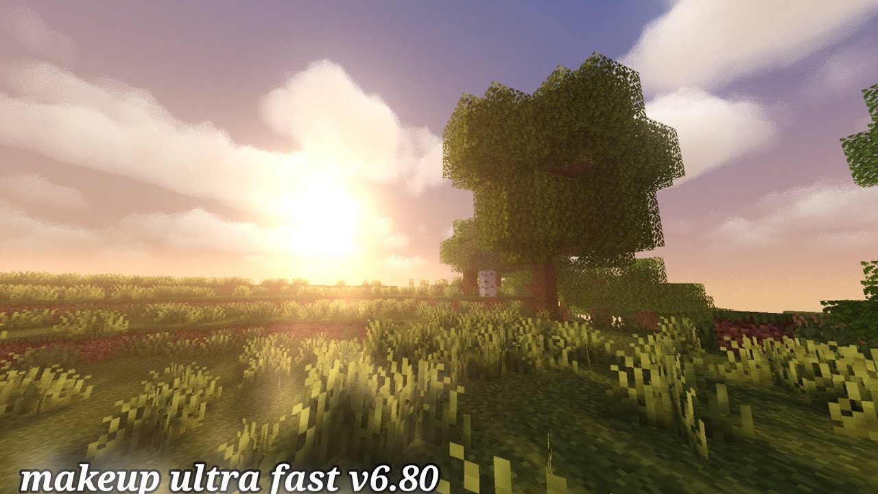 TOP 1 Shaders `Makeup Ultra fast v6.80 ' POJAV Virgl no lag? - YouTube
