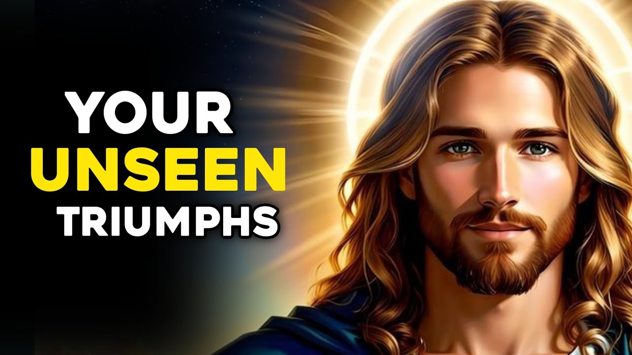Your Unseen Triumphs | God Message Today | God says | God's message now ...