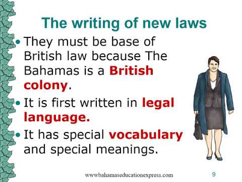 Making laws of The Bahamas - YouTube