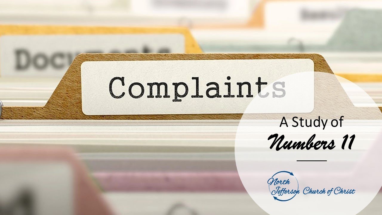 01/16/22 PM "Complaining" Numbers 11 by Kris Groda - YouTube