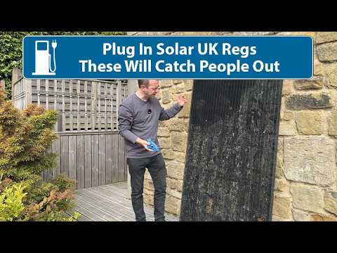 Plug In Solar UK Regs Are Far Less Effective Than They Should Be!
