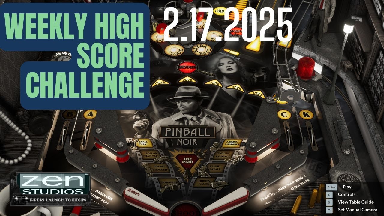 Pinball FX | Weekly High Score Challenge | 2.17.2025 | Table Pinball ...
