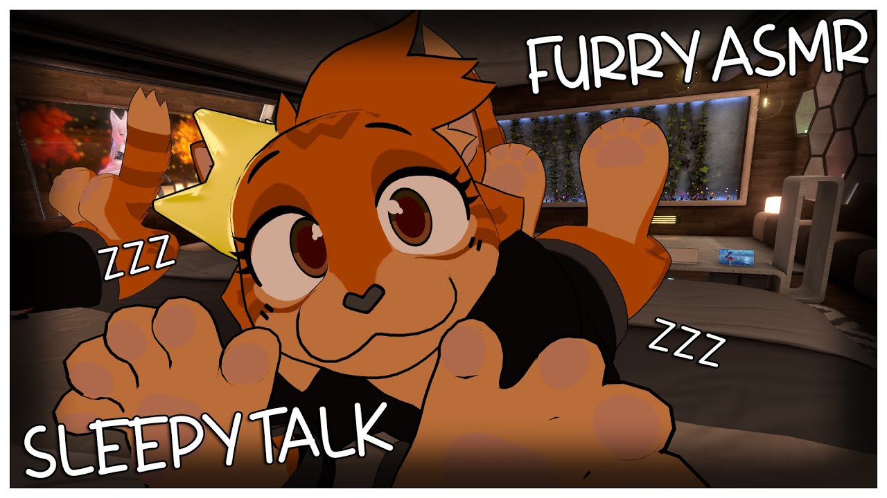 Sleepy Talk (Zzz.. talking about the channel :3) || FURRY ASMR 🧡🐱 - YouTube