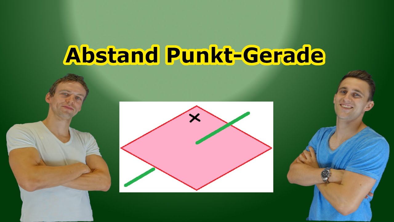 Abstand Punkt-Gerade, mit Aufgabe + Lösung || Mathe leicht gemacht ...
