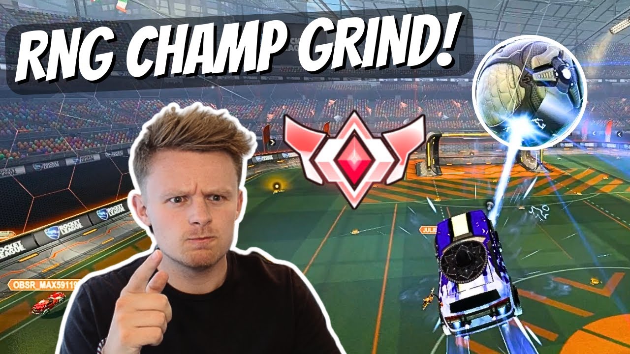 SEASON 14 RNG CHAMP GRIND! - Rocket League Rumble - YouTube