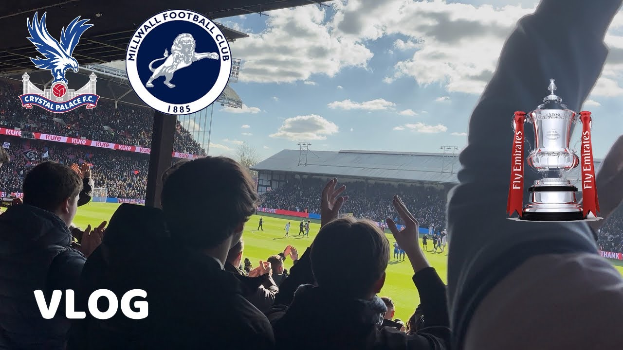 CRYSTAL PALACE V MILLWALL VLOG! ( MILLWALL TAKE OVER SELHURST PARK ...