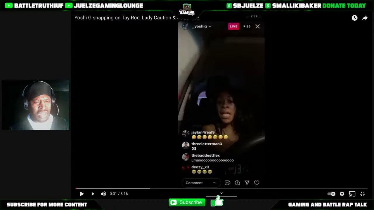 Yoshi Expose Battle Rap Community 4 Having HerPes - YouTube