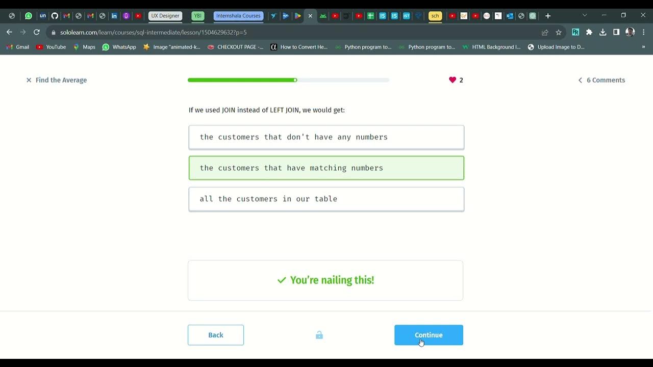 13 Find the Average | SQL Intermediate | Sololearn - YouTube