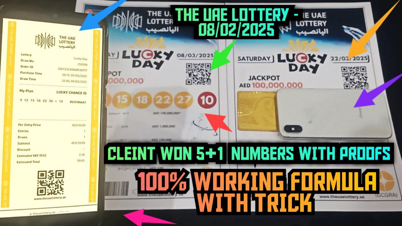 THE UAE LOTTERY 08/02/2025 SATURDAY |LUCKY DAY ,LUCKY CHANCE LIVE DRAW ...