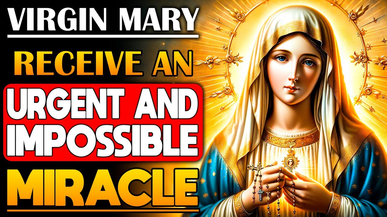 🙏 INFALLIBLE PRAYER TO VIRGIN MARY | DO IT ONLY ONCE - YouTube