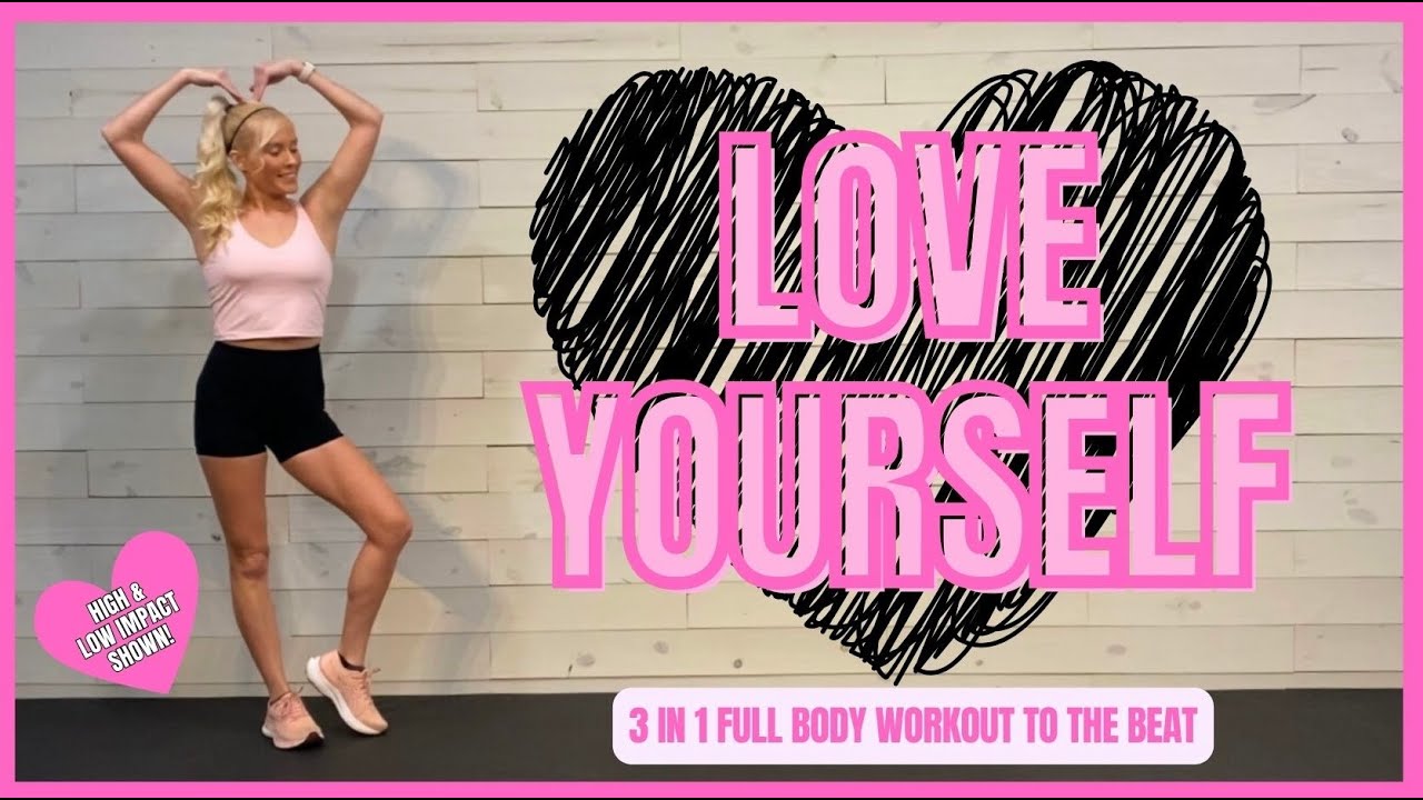 LOVE YOURSELF ️ 3 IN 1 FULLY BODY WORKOUT 🔥 CARDIO + WEIGHTS + ABS TO ...
