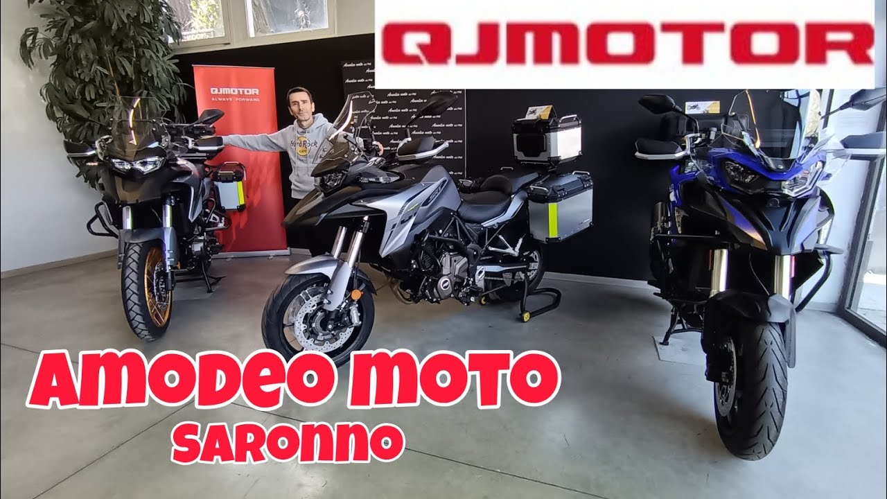 AMODEO MOTO SARONNO : gamma QJMotor - YouTube