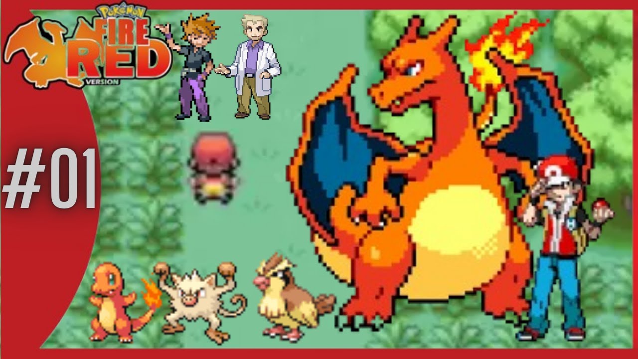 Our Pokemon FIRERED Journey Begins!!! | Pokemon FireRed Part:1| - YouTube