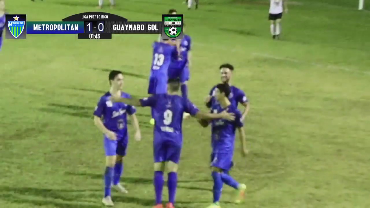Metropolitan Vs Guaynabo Gol - Liga Puerto Rico - YouTube