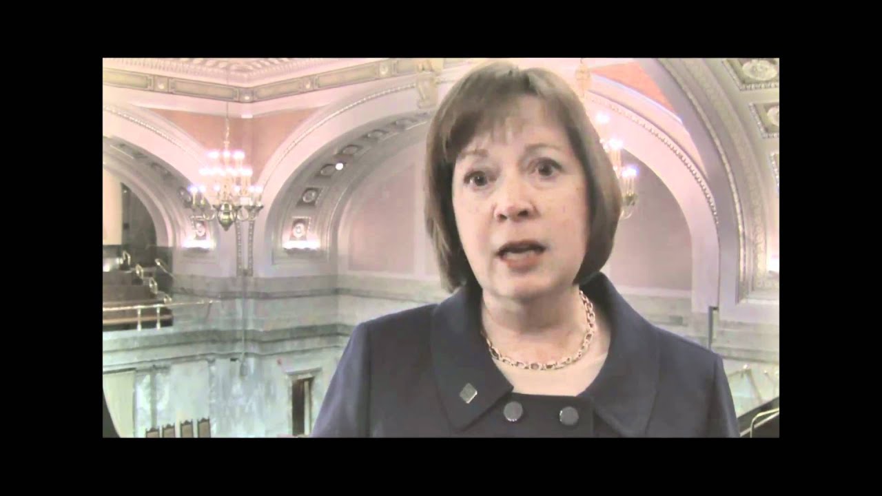 Mary Lindquist comments on Gregoire's speech - YouTube