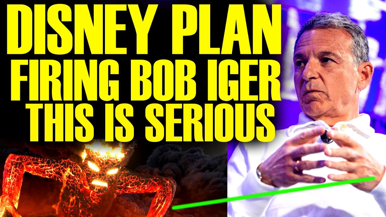 DISNEY PLAN TO FIRE BOB IGER! This Just Got Serious & Proof They Are ...