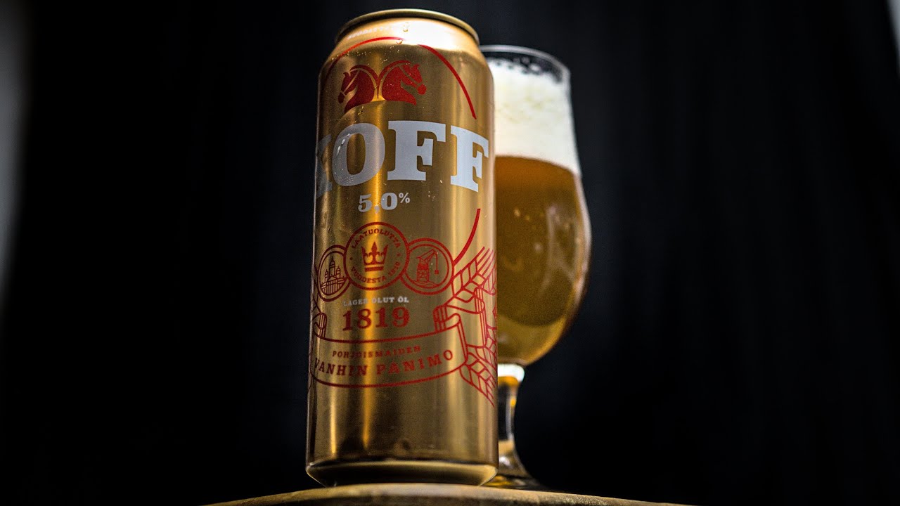 Ensikosketus. Koff - Suodattamaton Lager #olut #koff - YouTube