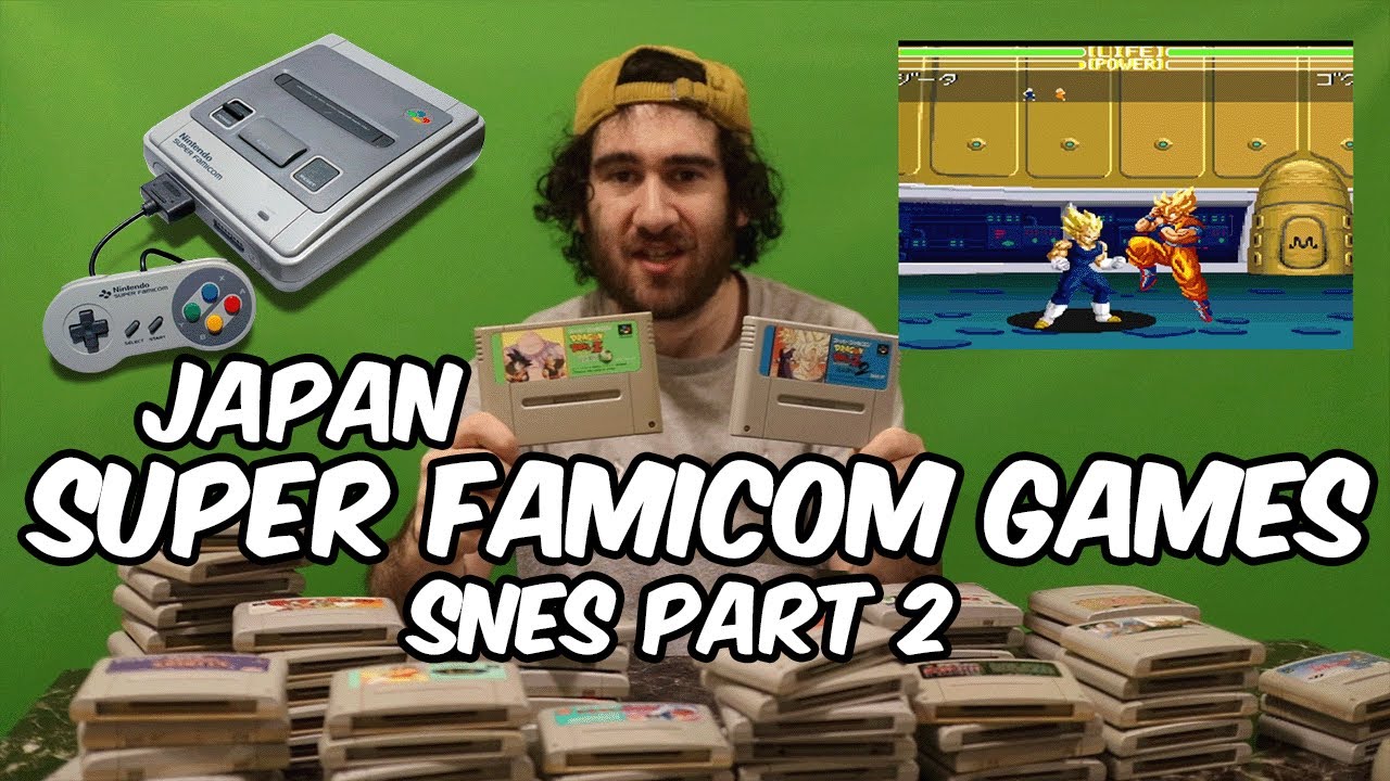 My Super Famicom/ Japan Super Nintendo Games Collection! SNES Part 2 ...