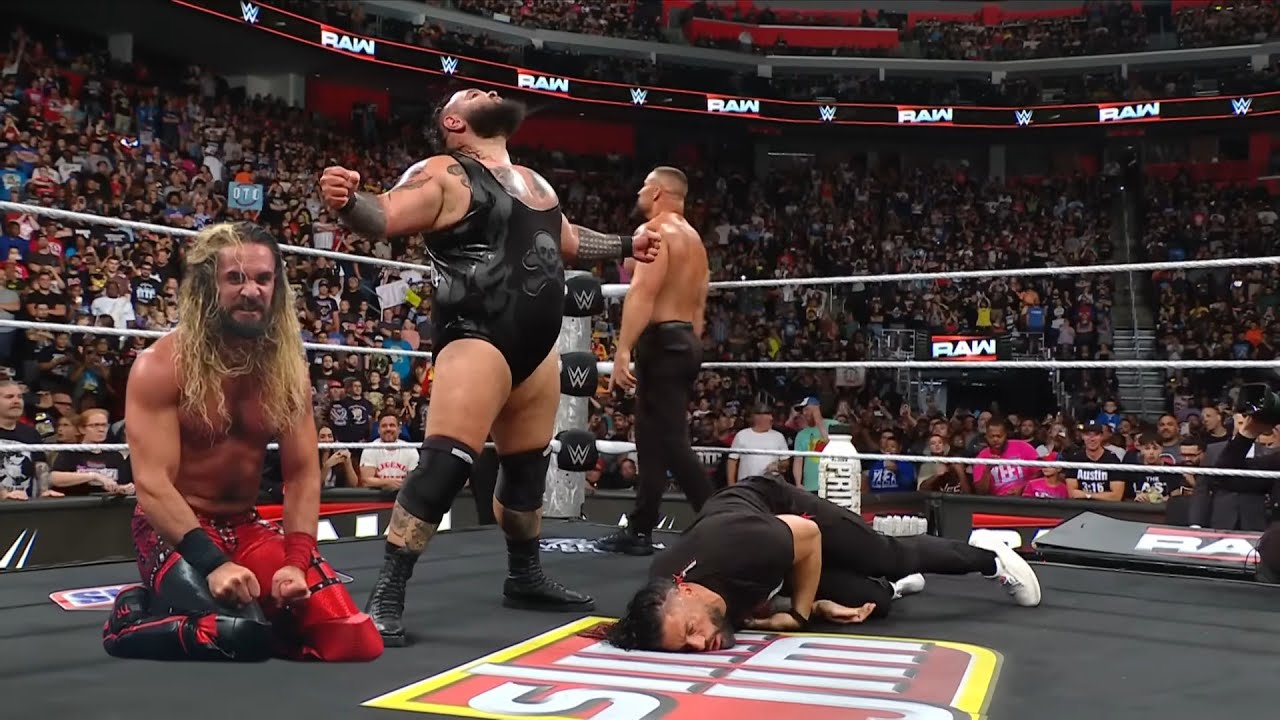 WWE Raw Full highlights 26_August 2025 / Roman Attack Monday night raw ...
