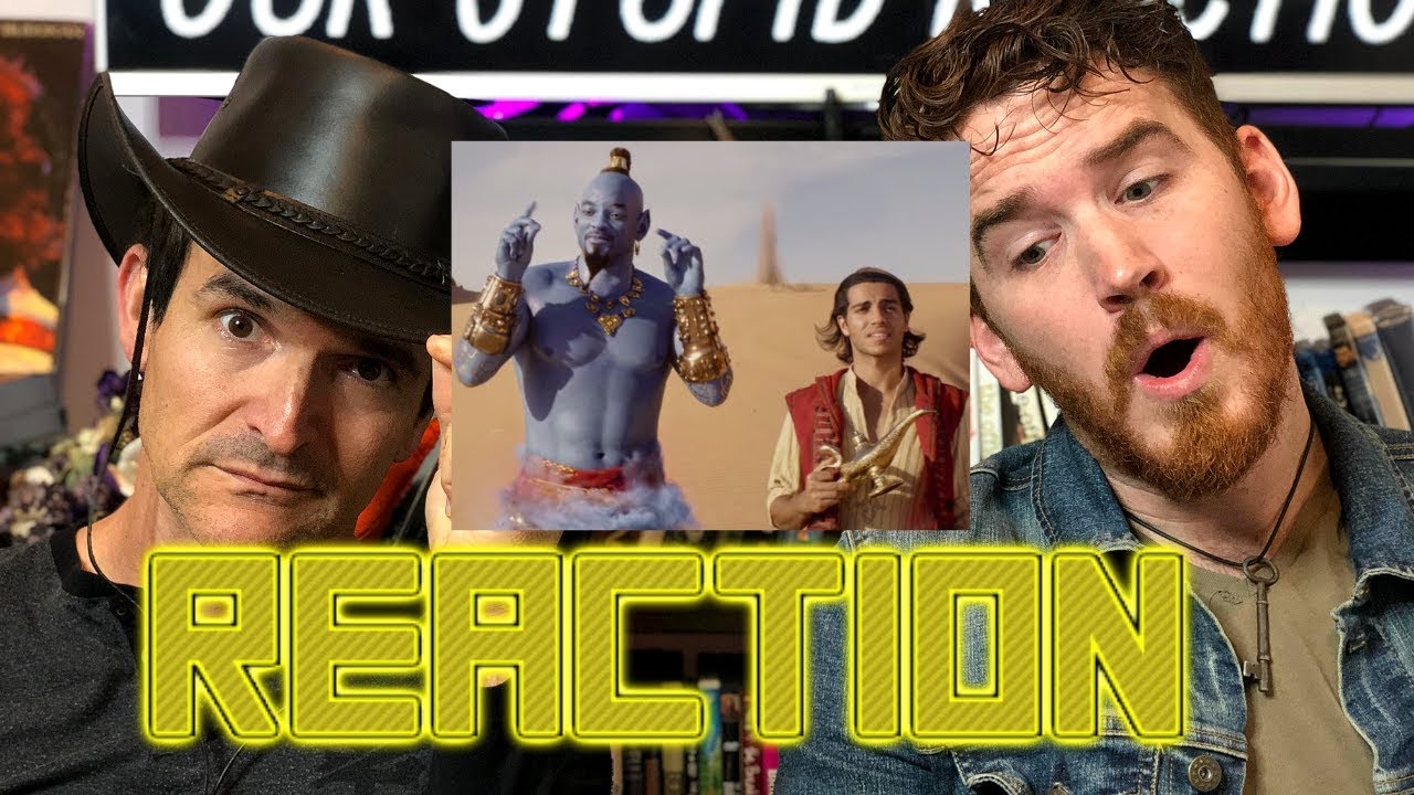 ALADDIN OFFICIAL TRAILER - REACTION! - YouTube