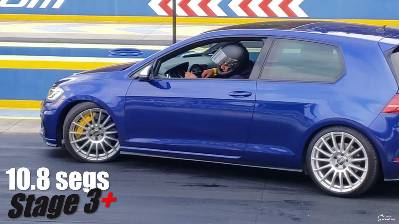 Golf R Stage 3+ | 10.8 segundos 1/4 de milla by @PoweredbyElPadrino ...