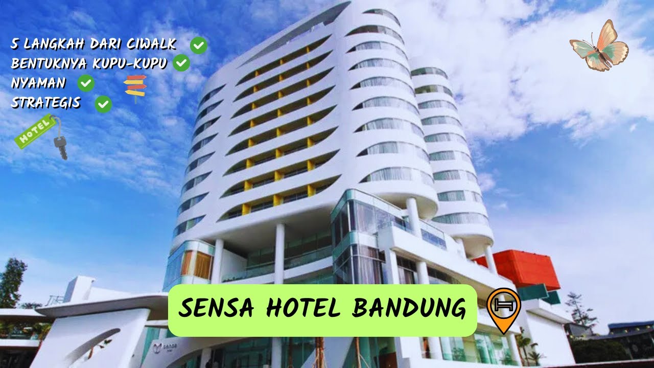Review Sensa Hotel Bandung: 5 langkah dari Cihampelas Walk - YouTube