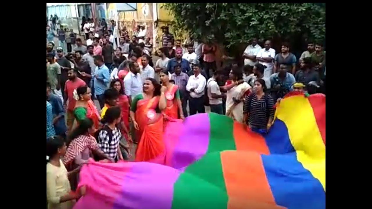 গর্বের রামধনু এবার কেরালায় | Hundreds join Queer Pride rally held in ...