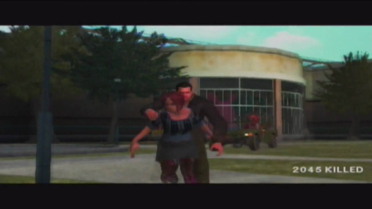 Dead Rising Wii Part 46-I Run Away From Some Convicts - YouTube