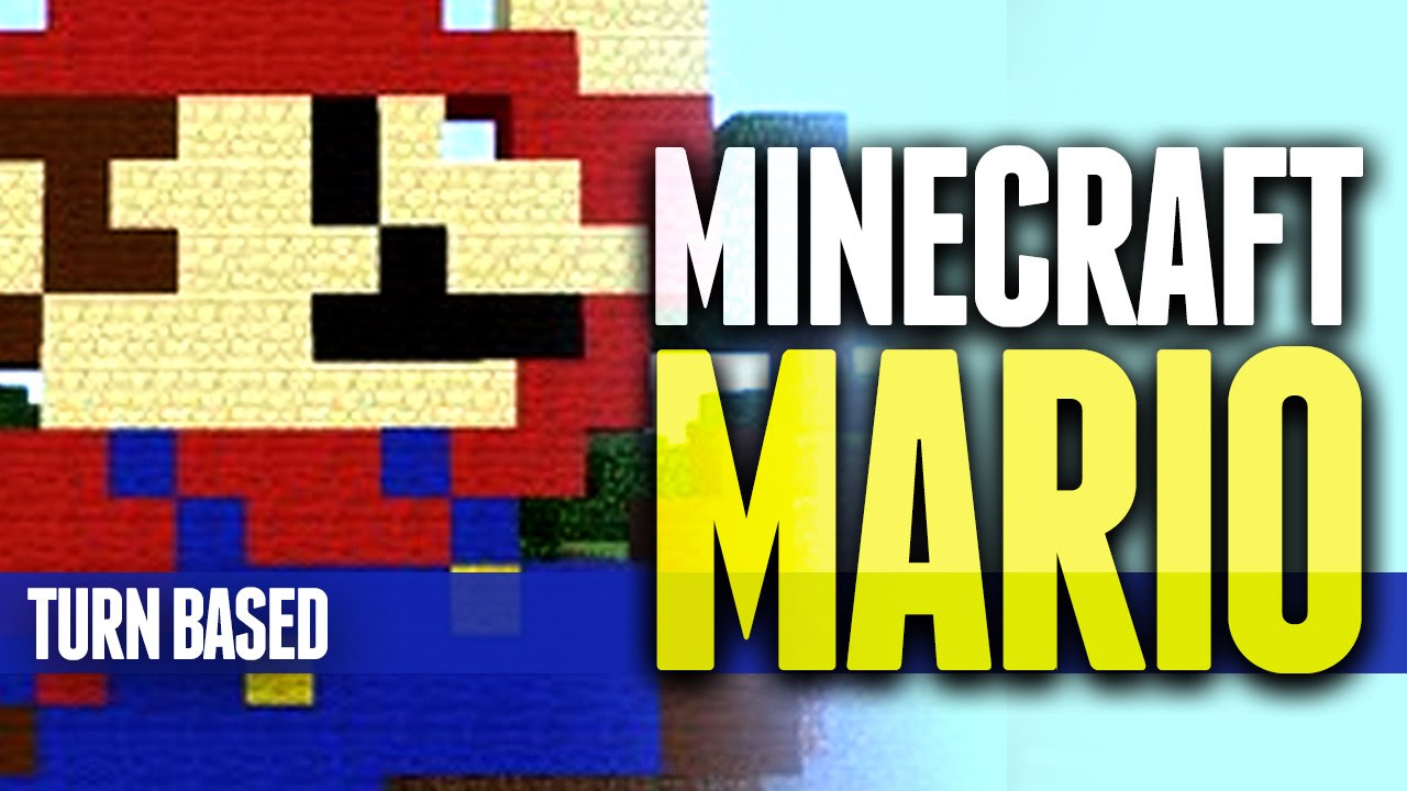 Mario Minecraft! - TURN BASED Game News - YouTube