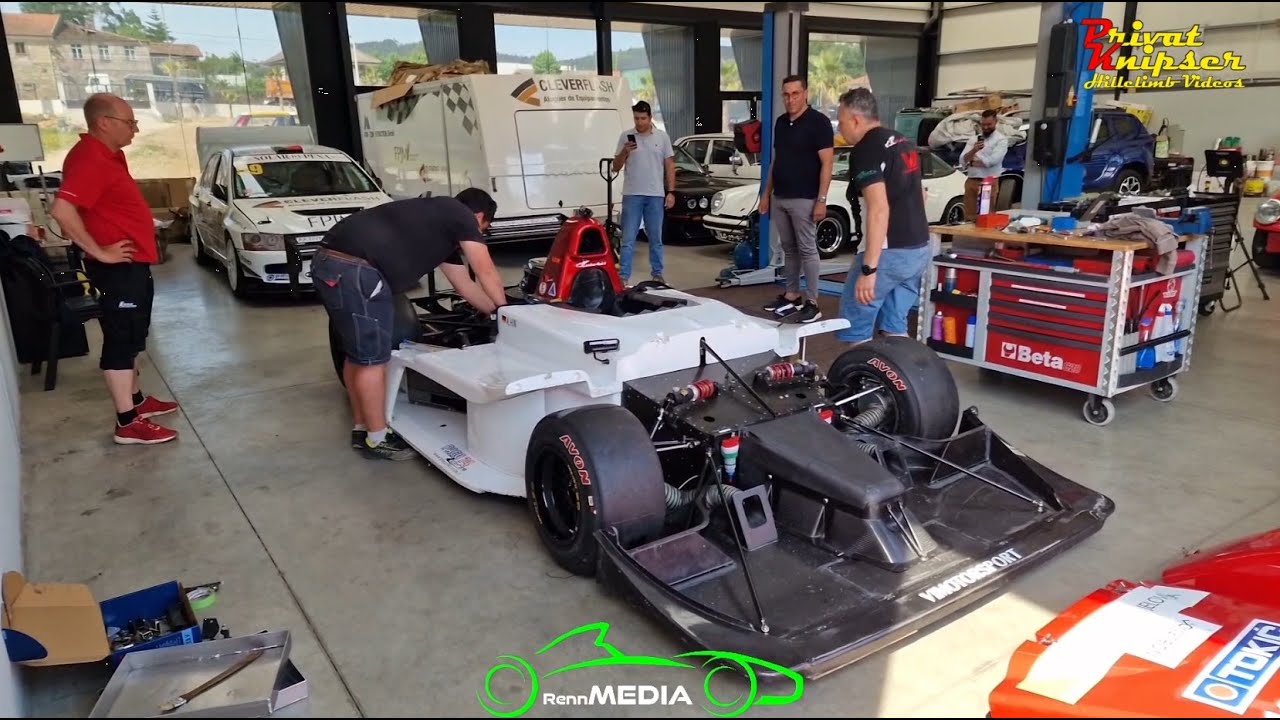 Rampa da Falperra 2023 - 01 Alex HIN Vorbereitung Osella ...