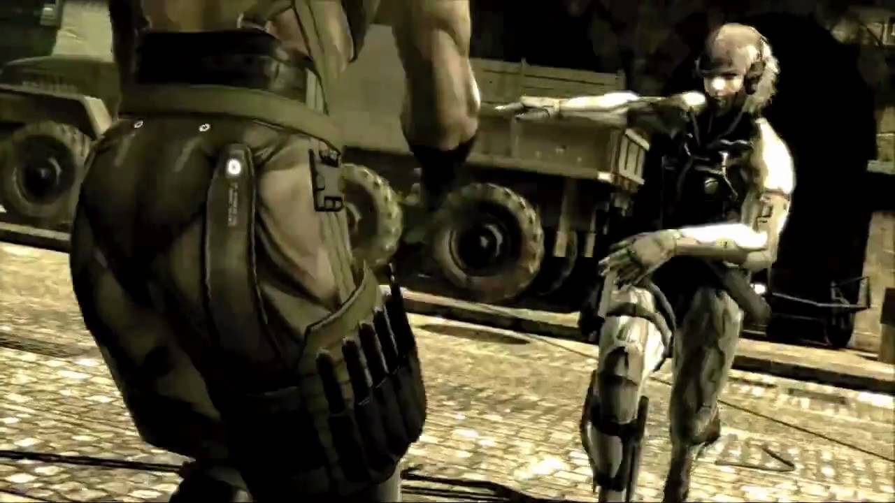 MGS4 Raiden vs Vamp HD - YouTube