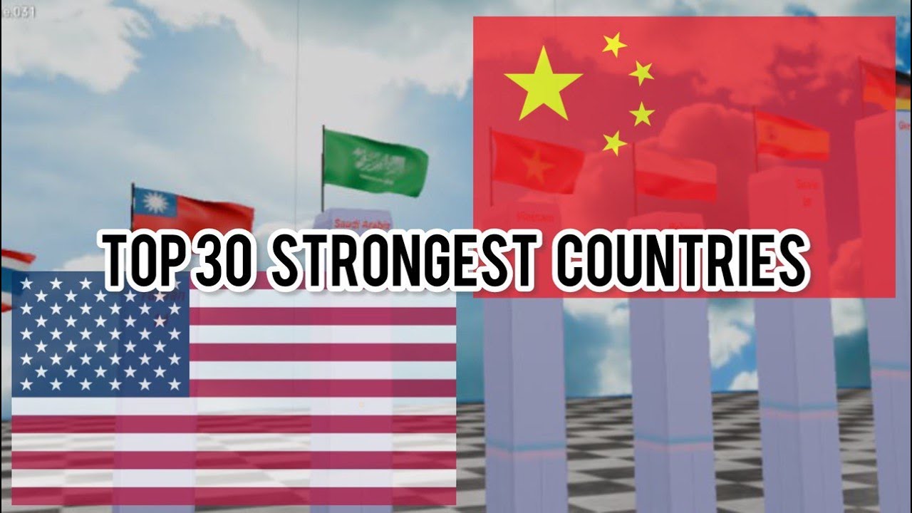 TOP 30 STRONGEST COUNTRIES - YouTube