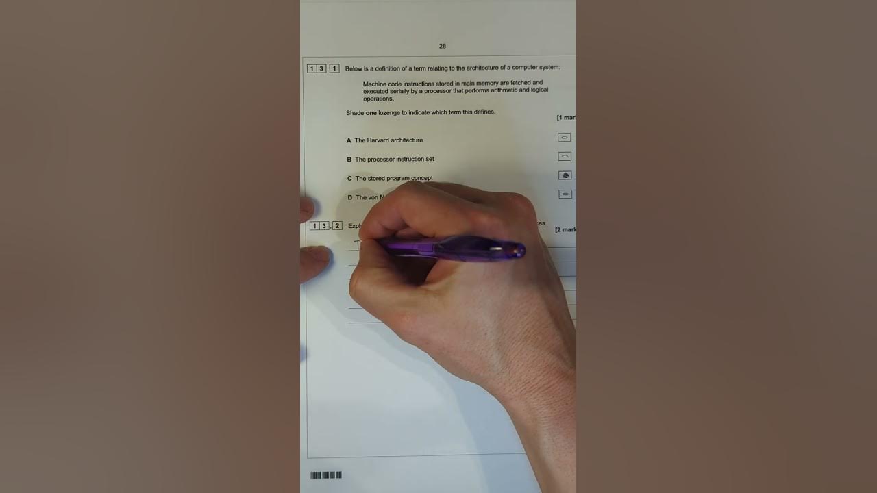 AQA A-level Computer Science 2022 Paper 2 Q13 Walkthrough - YouTube