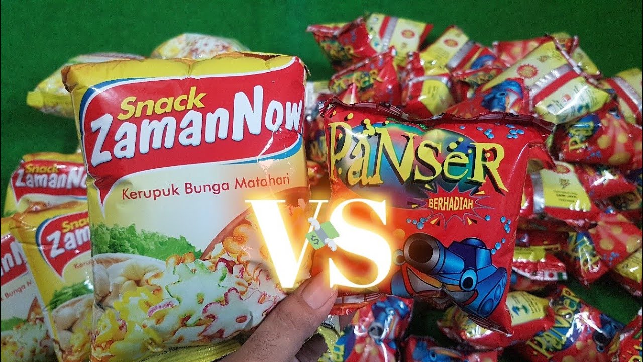 SNACK ZAMAN NOW vs CIKI PANSER - MANA YG HADIAH UANGNYA PALING MANTUL ...