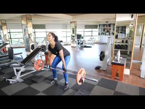 My Weight Training Workout Deadlift in Slow-motion - YouTube