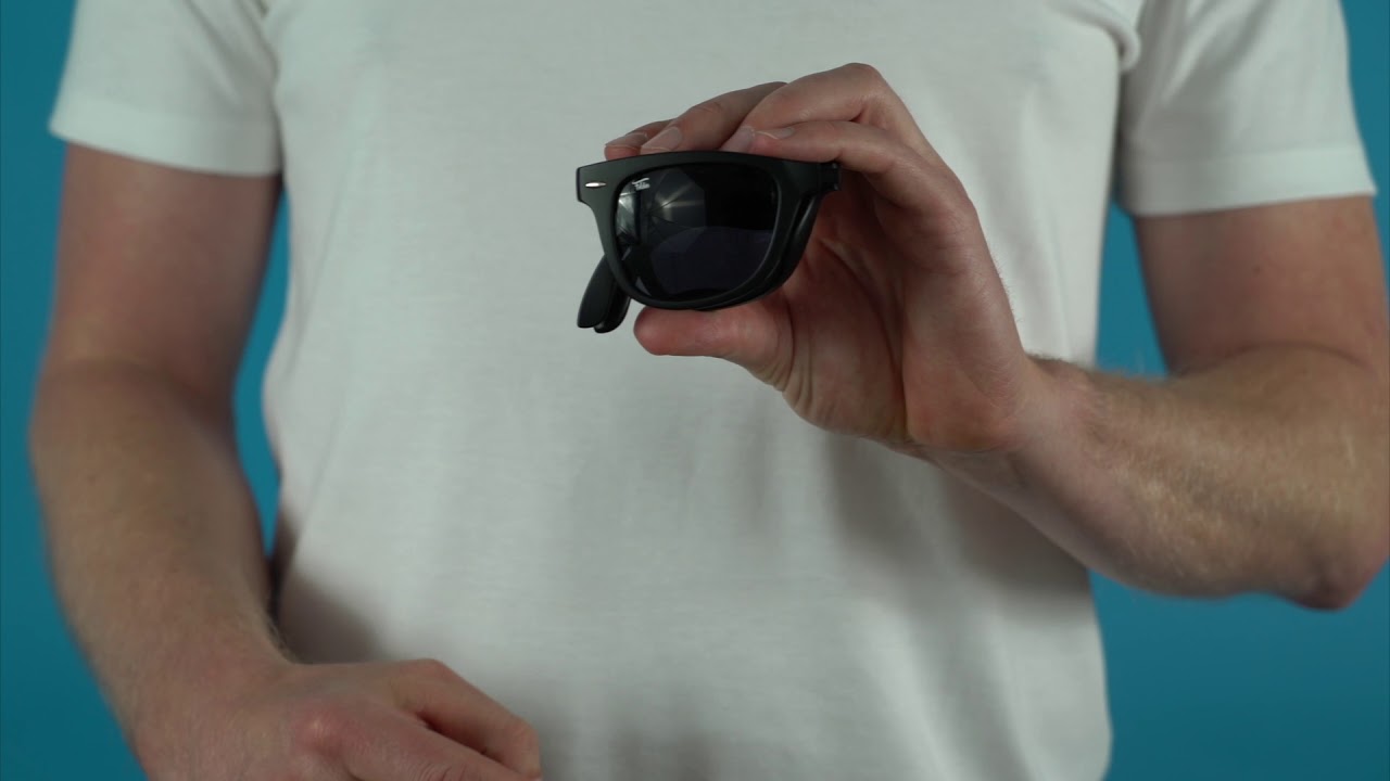 How To Fold: Foldies Folding Classic Sunglasses with Polarized Lenses ...