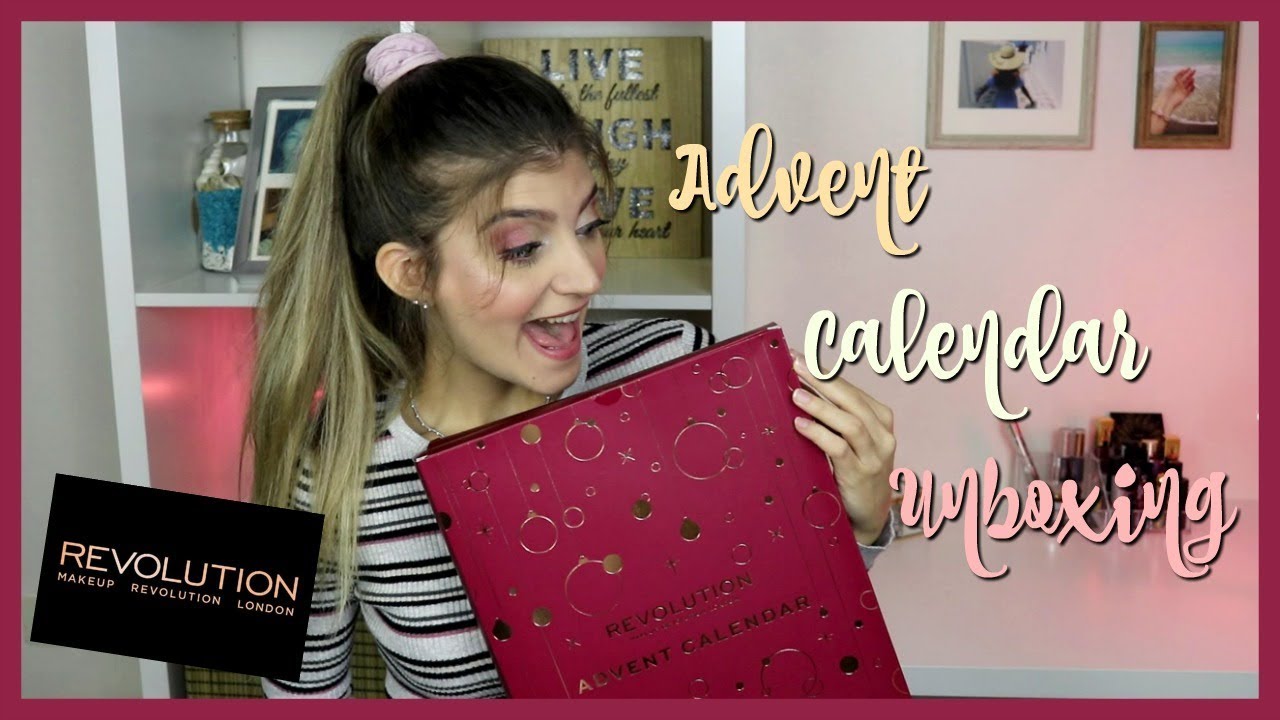 Κάνω το μακιγιάζ μου ΜΟΝΟ με ένα Advent Calendar | katerinaop22 - YouTube